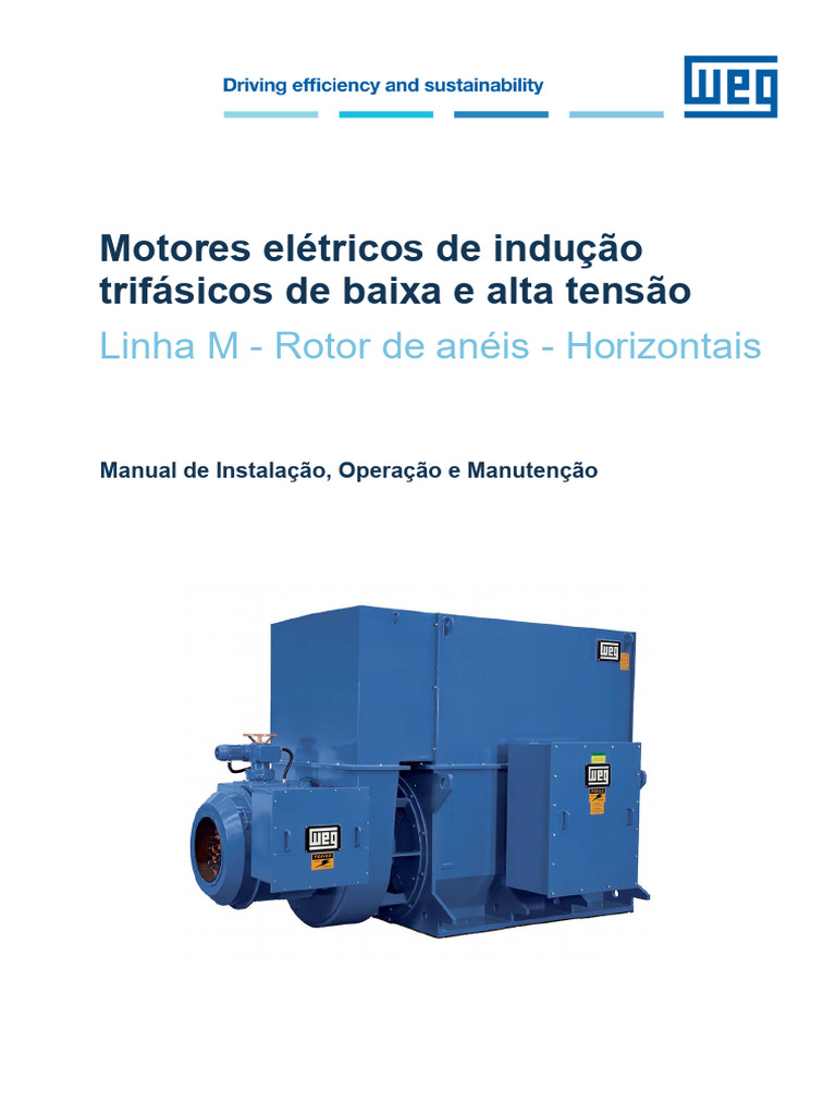 Manual Motores Elétricos WEG Linha M | PDF | Embalagem e rotulagem ...