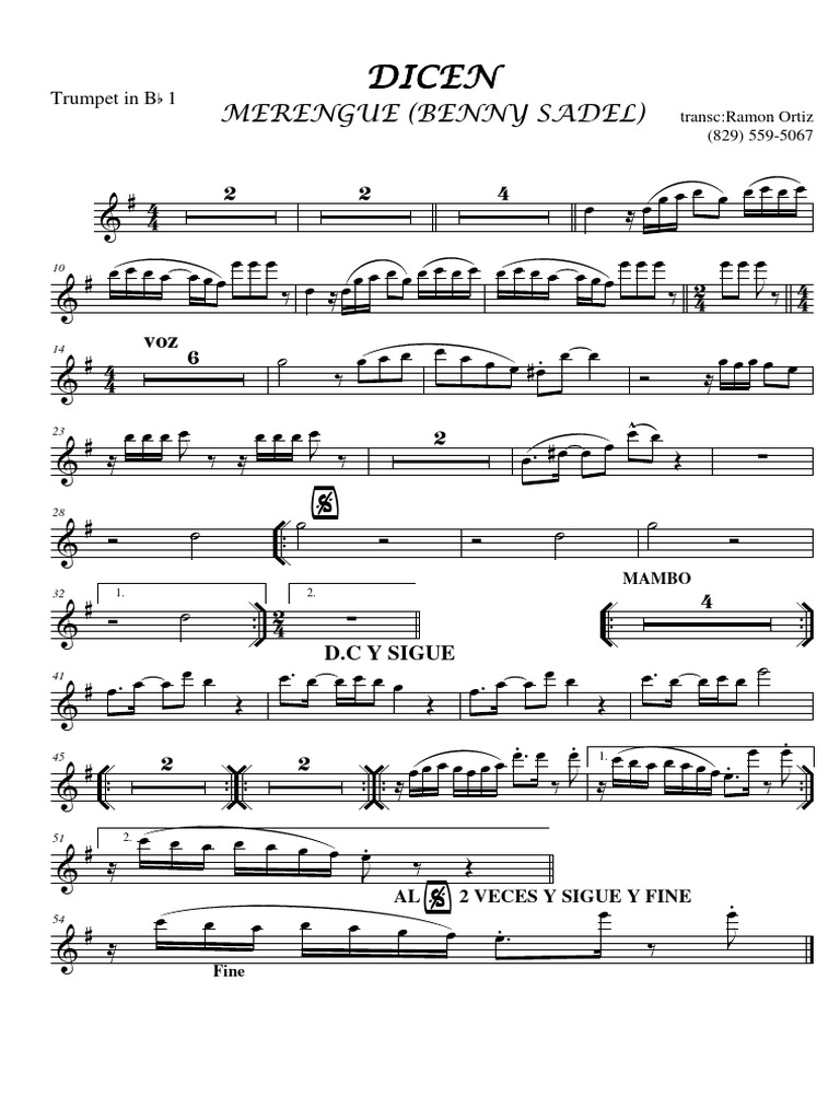 Benny Sadel - Dicen | PDF