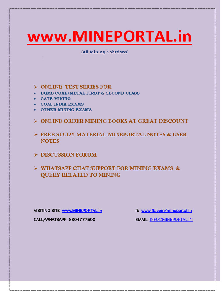 Mining Term | Download Free PDF | Ore | Minerals