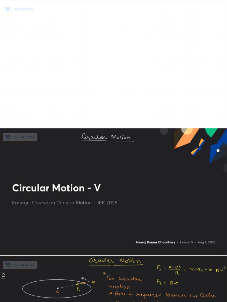 Circular Motion V With Anno | PDF
