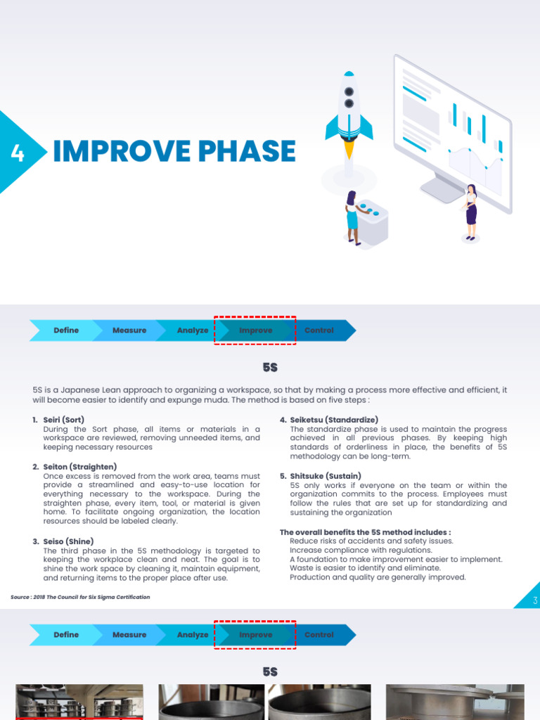 LSS Yellow Belt - Improve & Control | PDF | Lean Manufacturing | Six Sigma