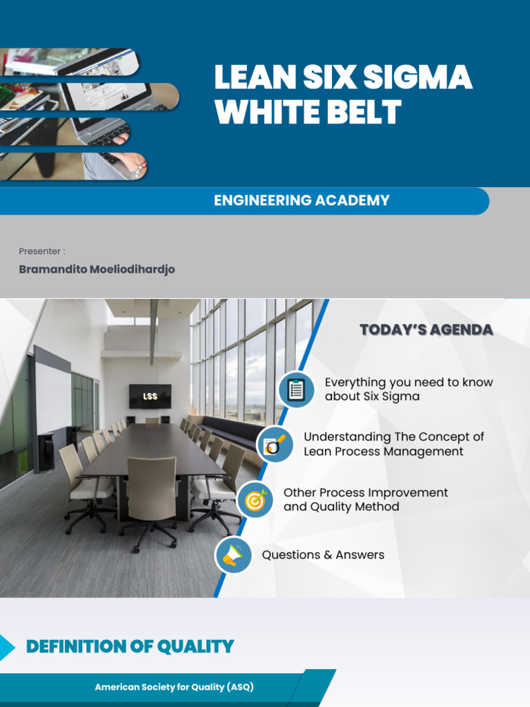 LSS White Belt - Engineering Academy | Download Free PDF | Six Sigma | Lean Manufacturing