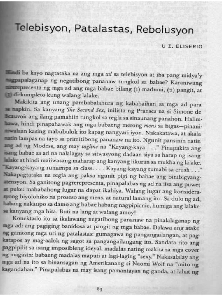 Telebisyon | PDF