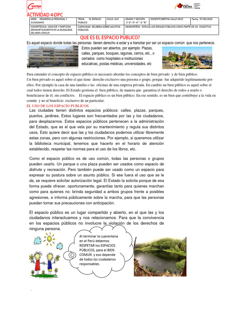 Activida 4 DCP | PDF | Valores | Estado (política)