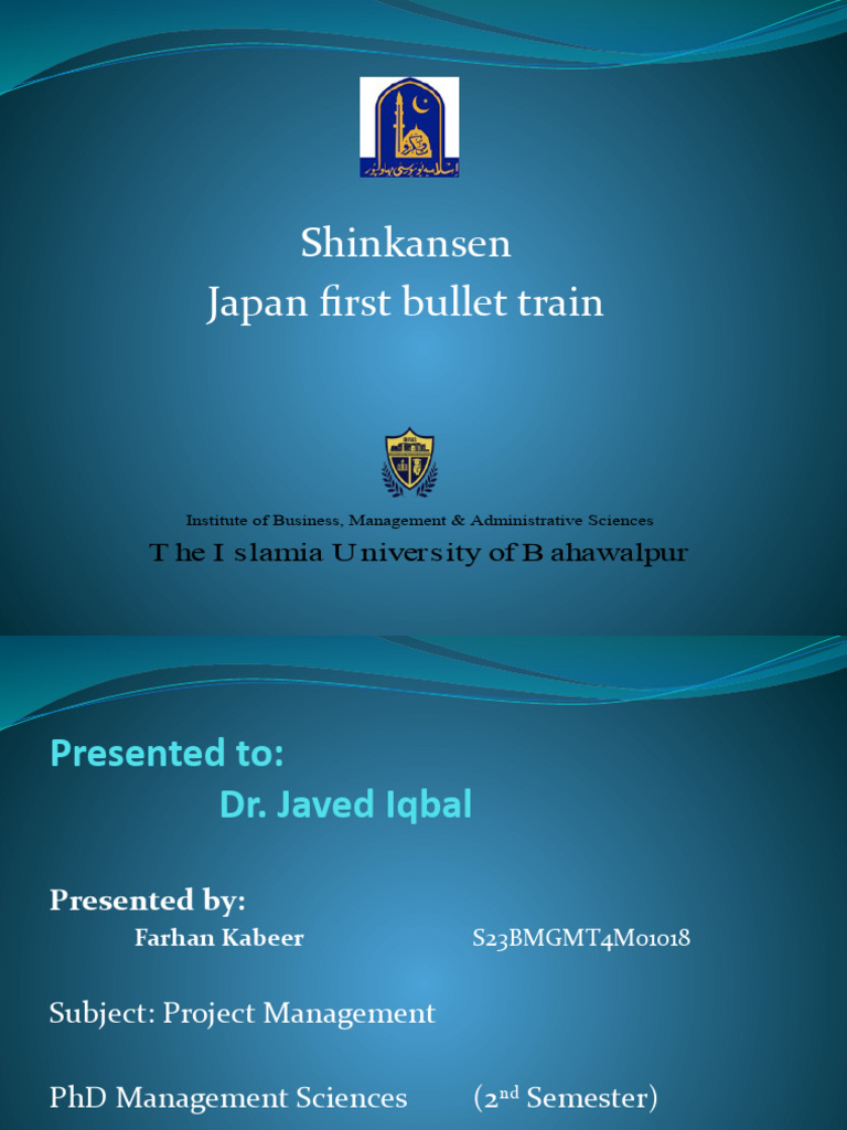Shinkansen: Japan's Bullet Train Revolution | PDF | Economies