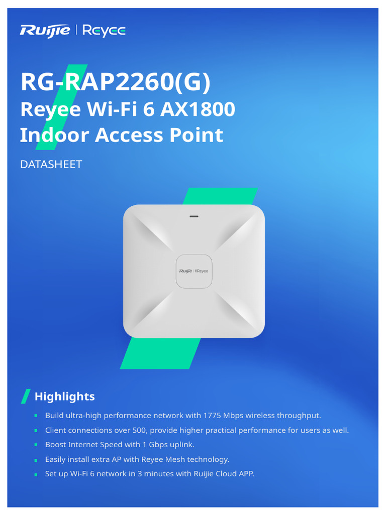 RG Rap2260 (G) 20240517 | PDF | Wi Fi | Ieee 802.11