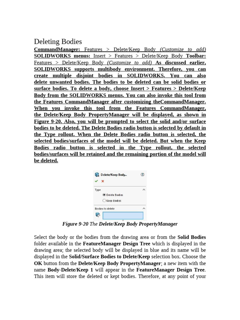 Solidworks 9 | PDF | Menu (Computing) | Cursor (User Interface)