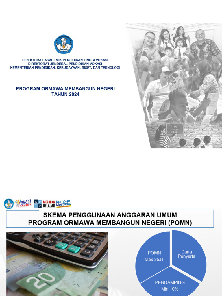 Materi Sosialisasi - Anggaran - POMN 2024 | PDF