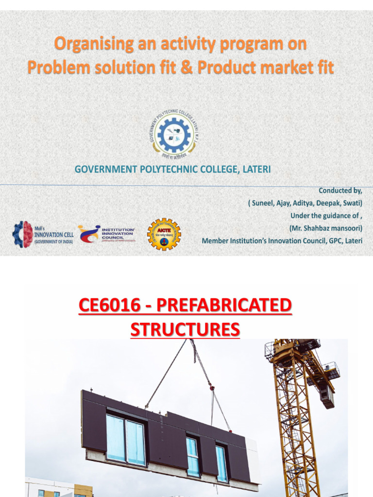 Pre Febricated Structure 2 | PDF