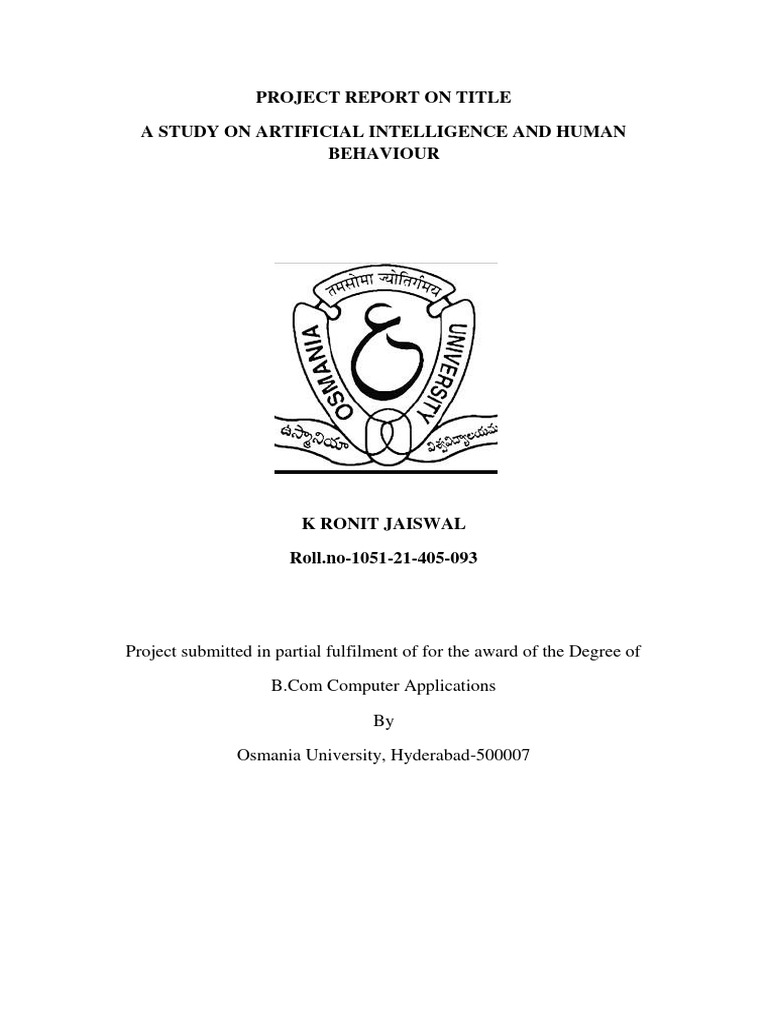 Artificial Intelligence And Human Bhevariour Pdf Artificial