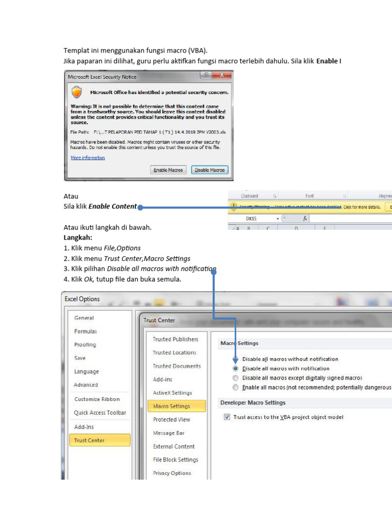Templat Pelaporan PBD Tahun 2 V2 | PDF
