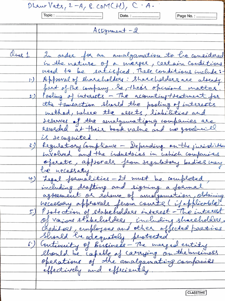 Abhimanyu Rana, 2 B, C.a.,ass 2 | PDF