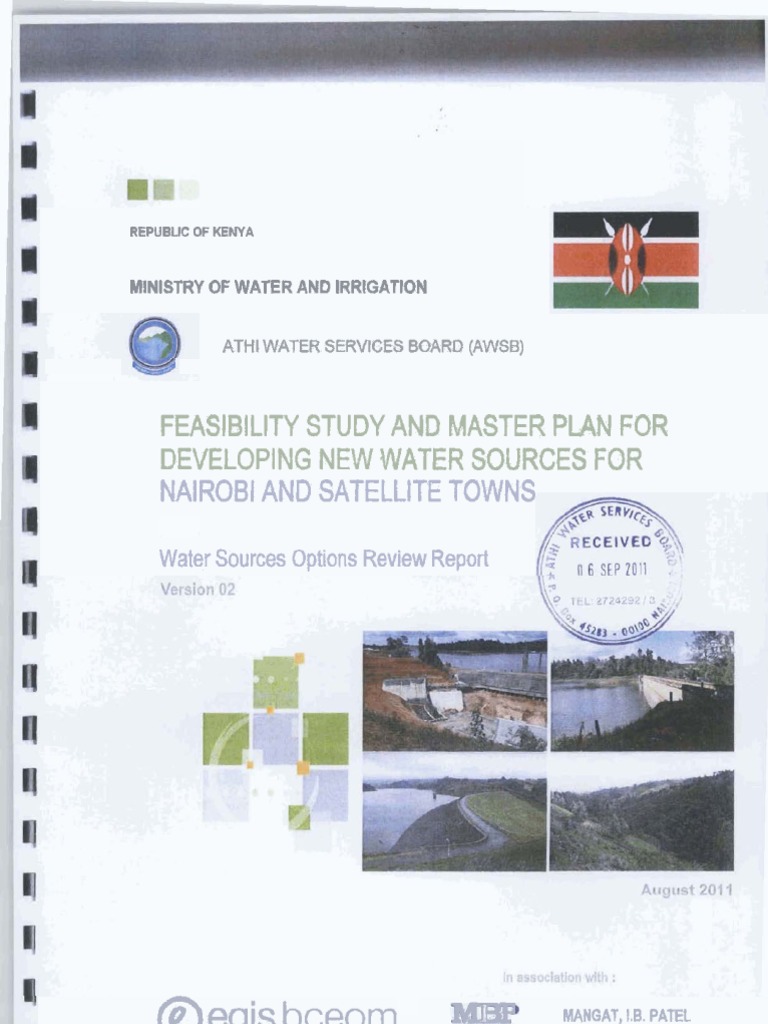 Feasibility Study and Master Plan For Developing New Water Sources For ...