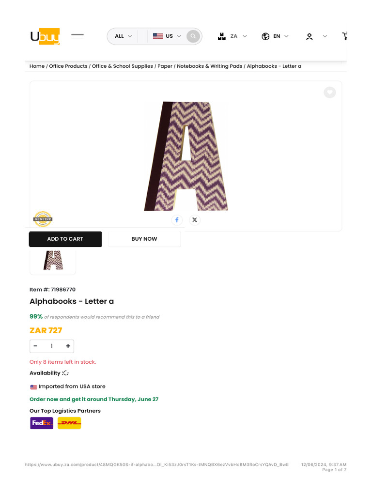 Educational Alphabooks For Learning Letter A South Africa - Ubuy | PDF | Books | Bookbinding