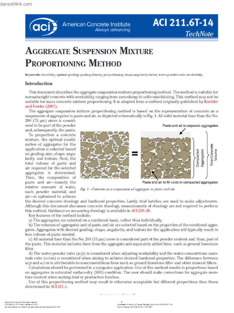 211.6T-14 Aggregate Suspension Mixture Proportioning Method - TOAZ ...