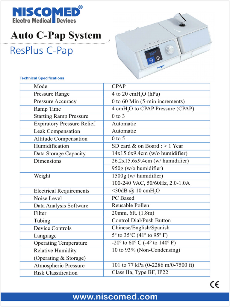 ResPlus C-Pap | PDF