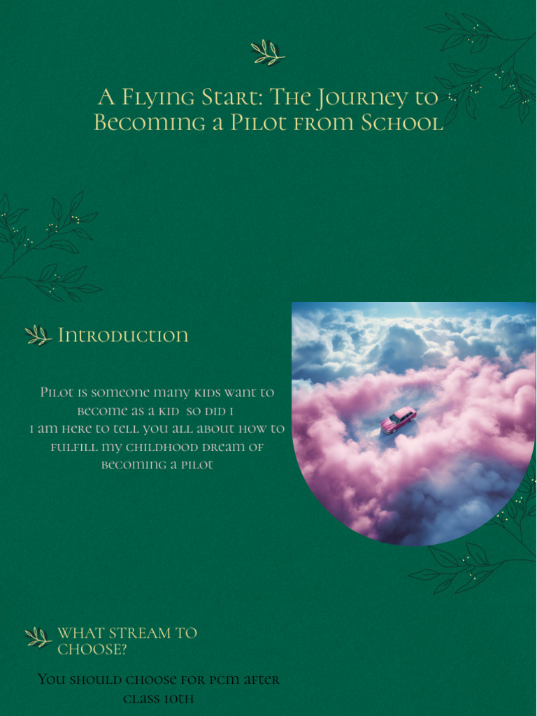 Wepik A Flying Start The Journey To Becoming A Pilot From School ...