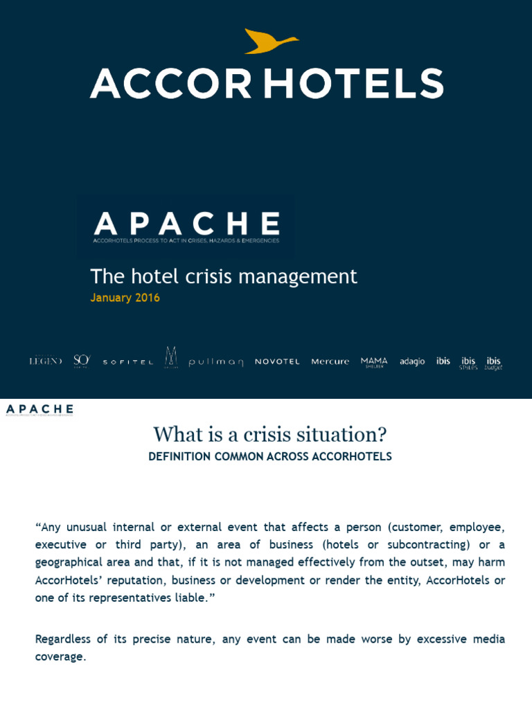 Hotel Crisis Management Guidelines | PDF | Crisis Management | Emergency