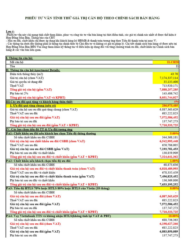 Mẫu PTG The Sola Park | PDF