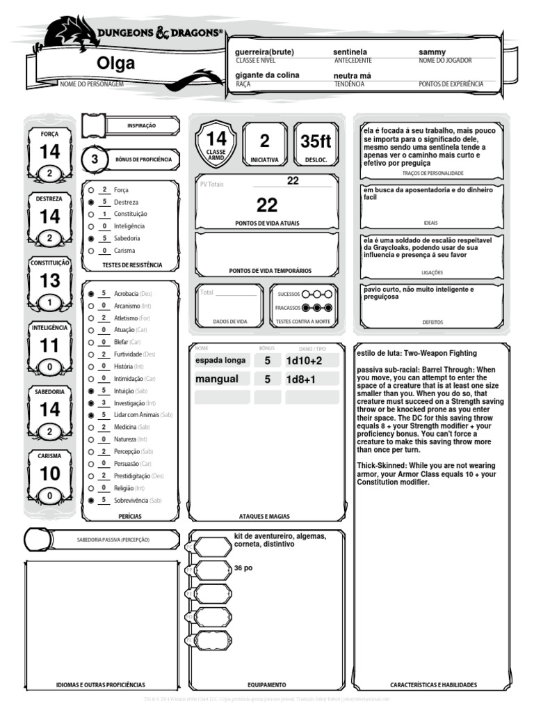 fichas prontas | PDF