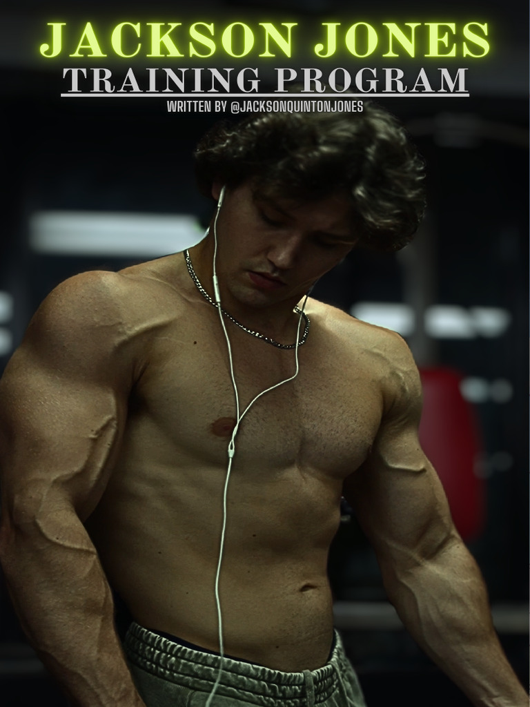 Jackson Jones Workout Program | PDF | Strength Training | Weight Training