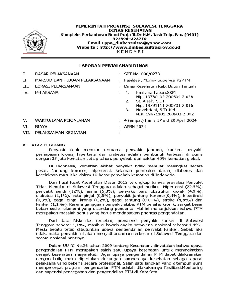 Laporan Monev Buteng 2024 | PDF