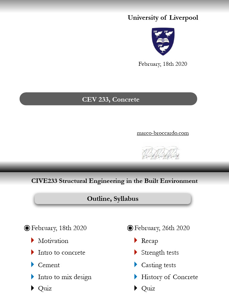 Concrete 1 | PDF | Cement | Concrete