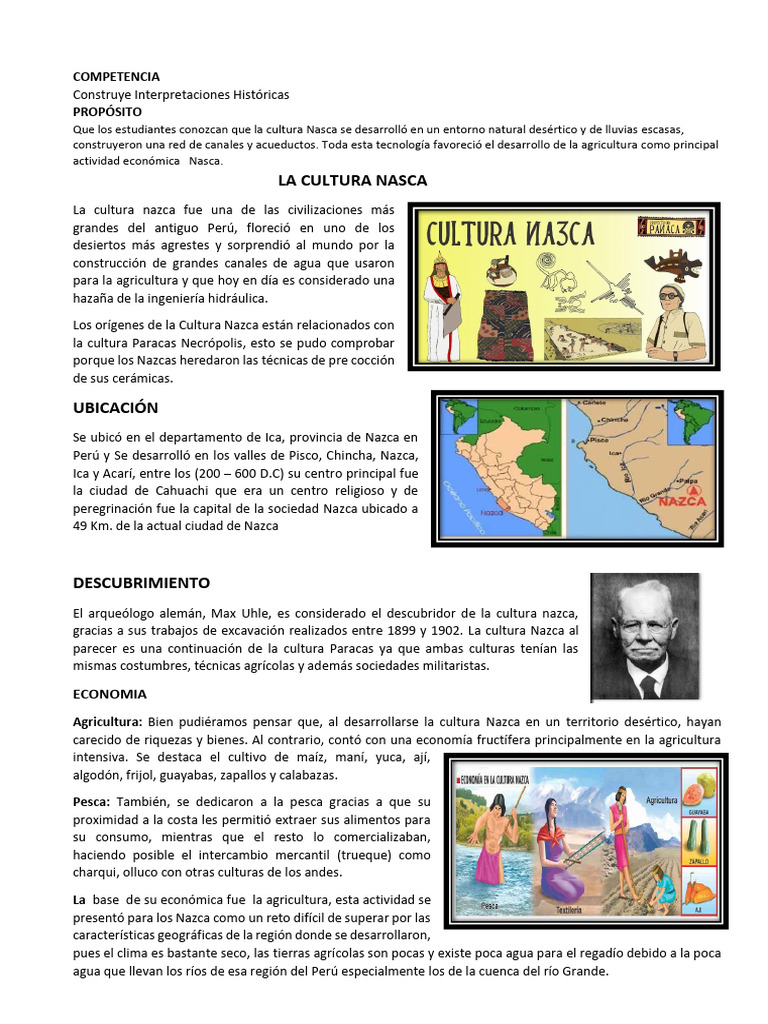 Cultura Nasca | PDF | Riego