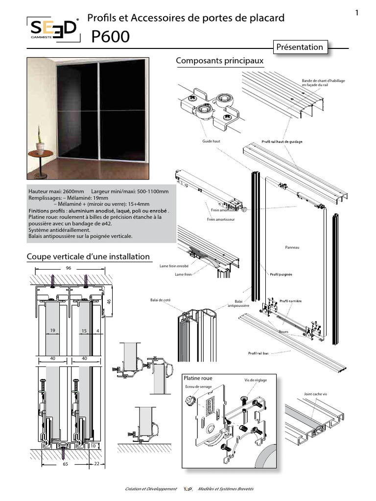P600 : Système de portes modulaires | PDF | Véhicules | Véhicule motorisé