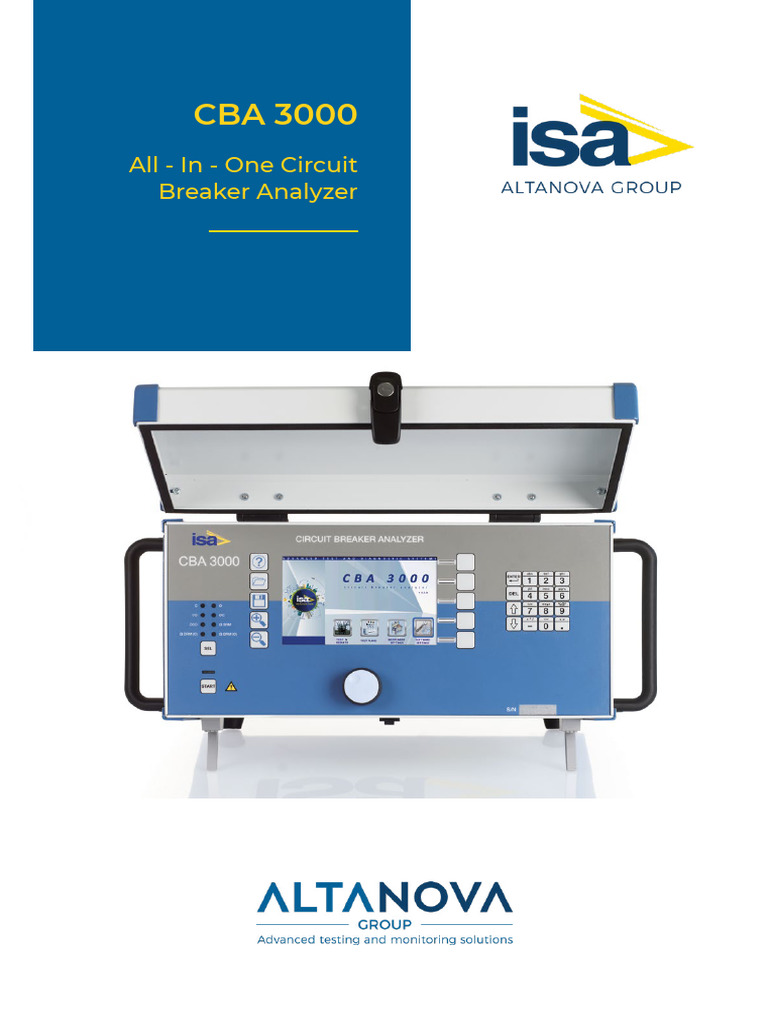 CBA 3000 Datasheet | PDF | Inductor | Electrical Network