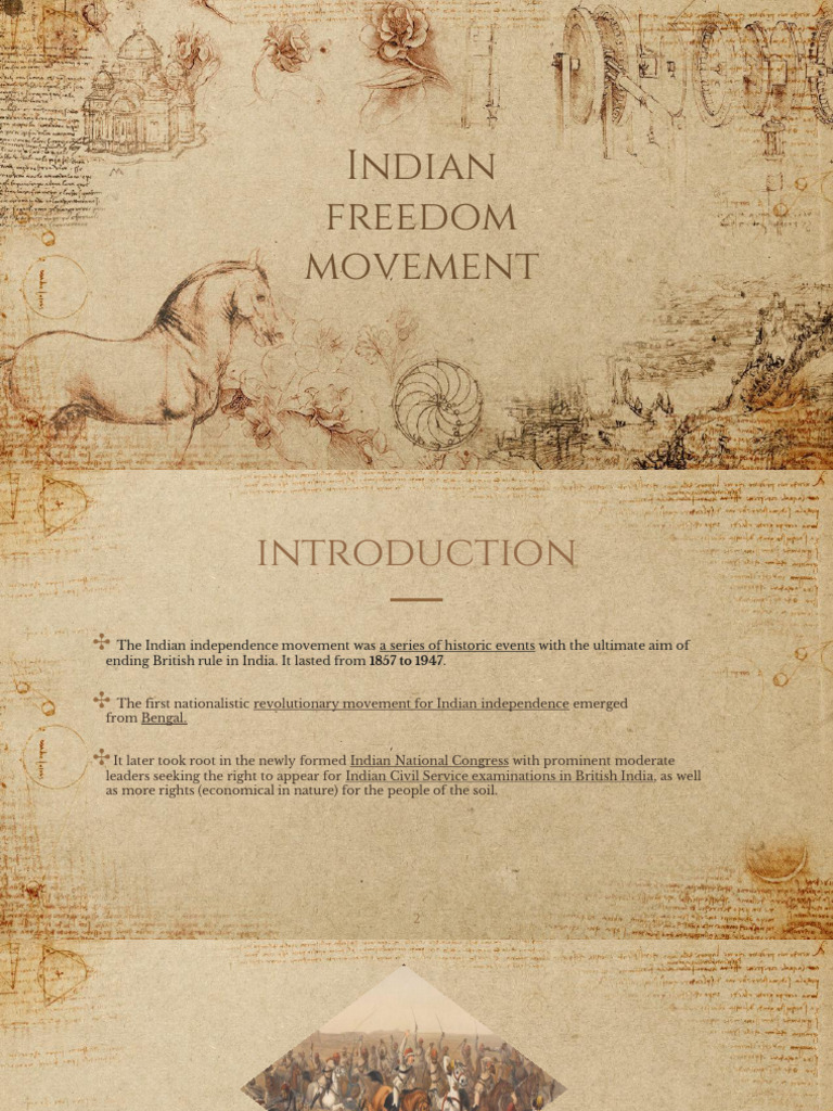 Indian Independence Overview | PDF | Indian Rebellion Of 1857 | Indian ...