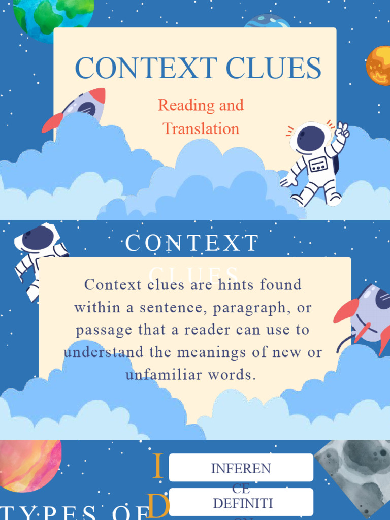 Context Clues for Language Learners | PDF