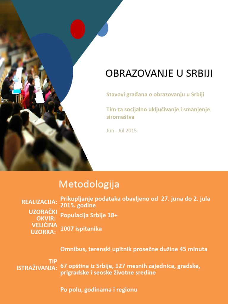 Obrazovanje U Srbiji | PDF
