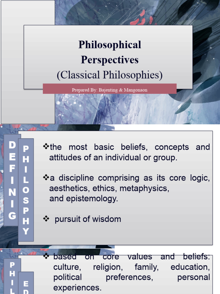 EDUC-3-CLASSICAL-PHILOSOPHY | Download Free PDF | Idealism | Pragmatism