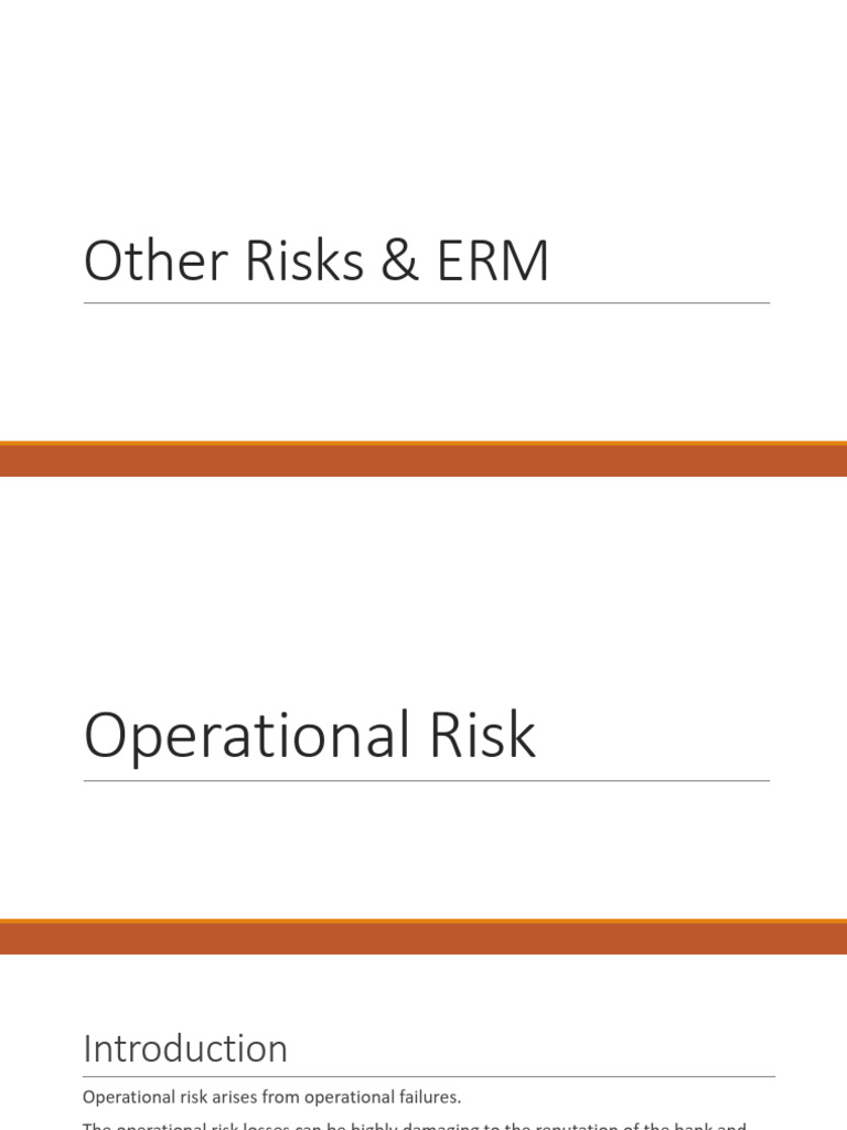 Other Risks | Download Free PDF | Market Liquidity | Liquidity Risk