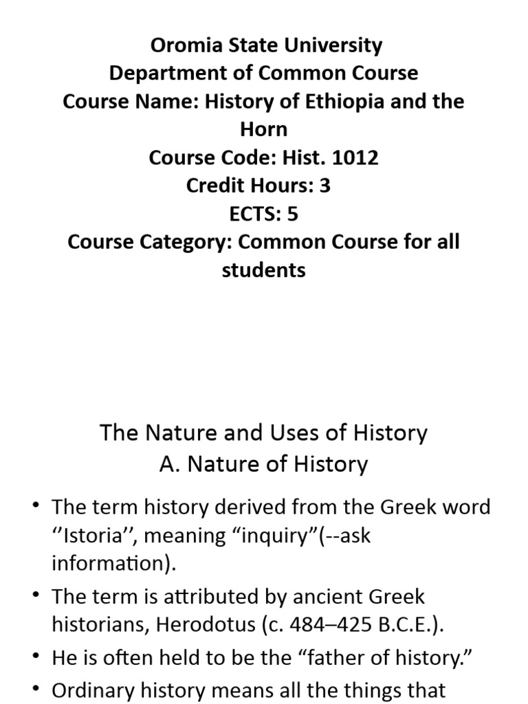 CHAPTER 1 PP. Hist. 1012 | PDF | Historiography | Historian