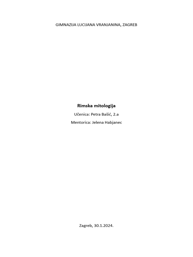 RImska Religija | PDF