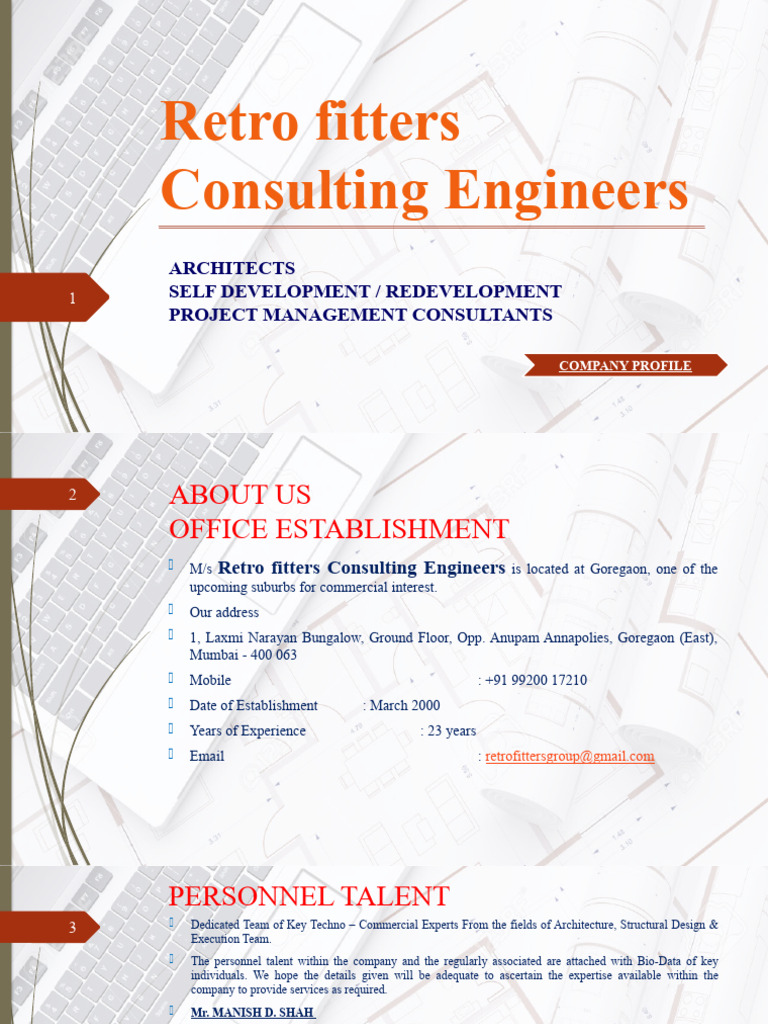 retro profile | PDF | Architect | Consultant