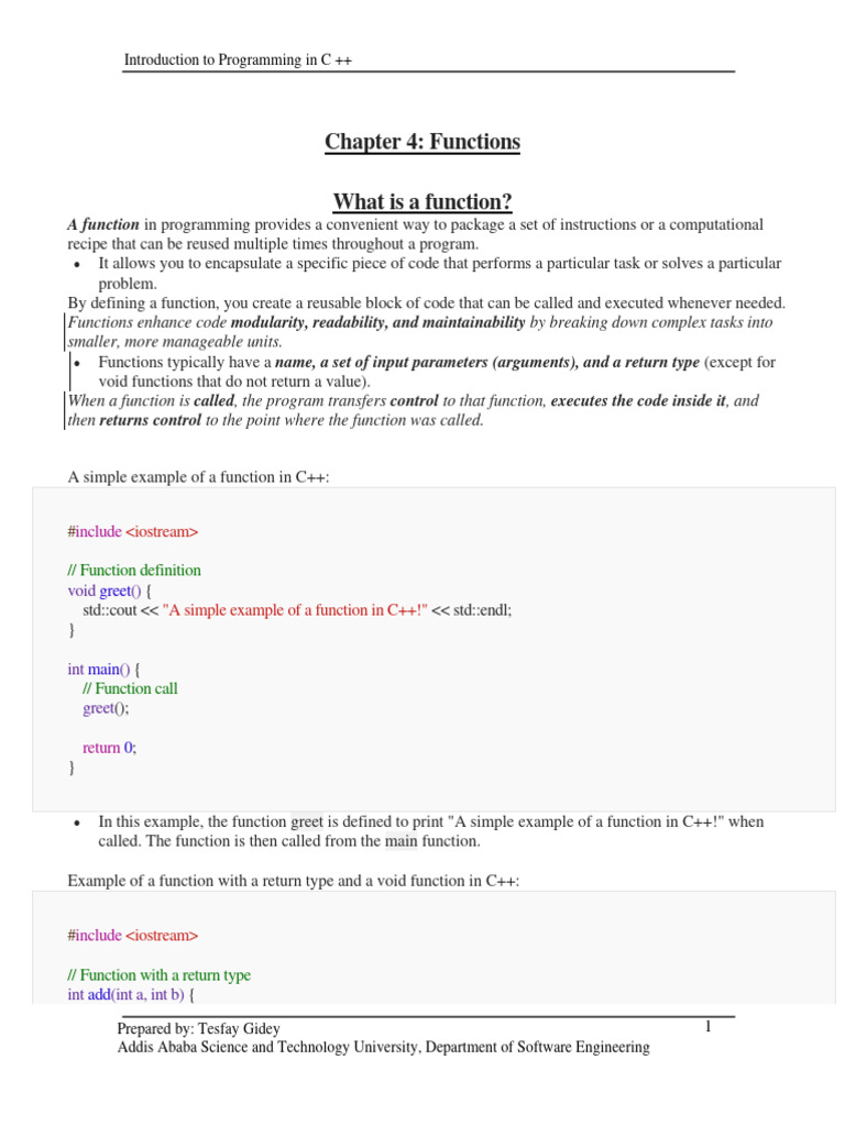 C Chap 4 7 Pdf Parameter Computer Programming Scope Computer Science 1562