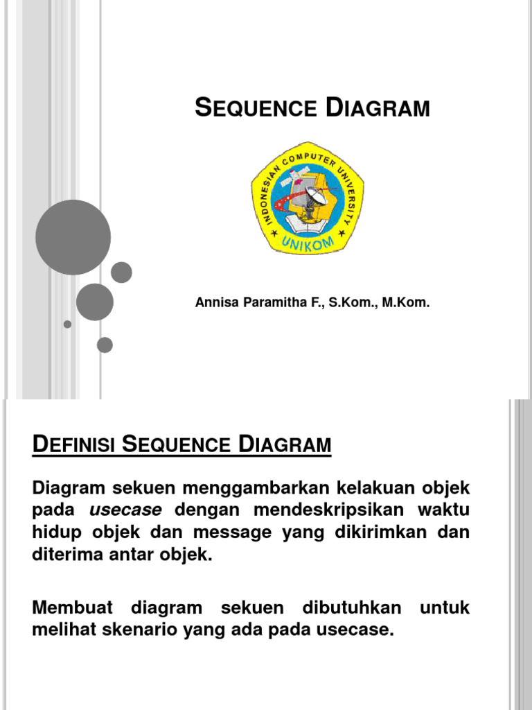 Panduan Lengkap Sequence Diagram | PDF
