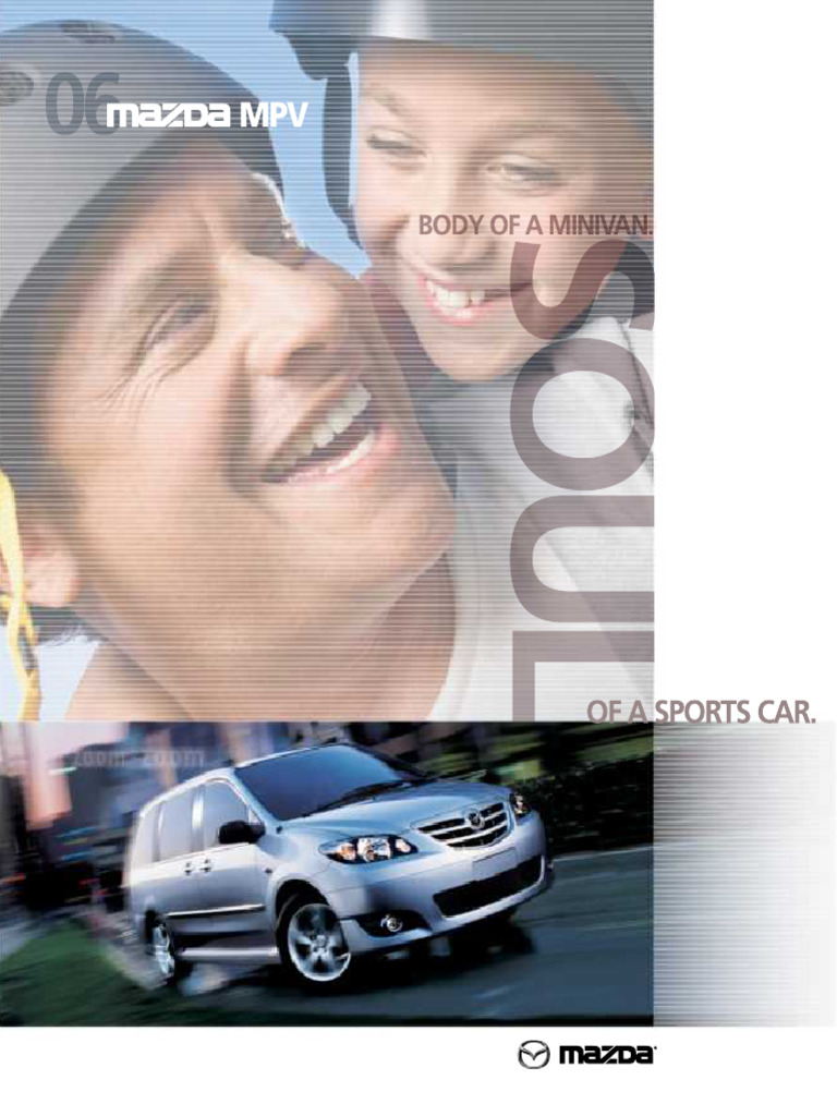 Commercial Broch Mazda - US MPV - 2006 | PDF | Motor Vehicle | Car