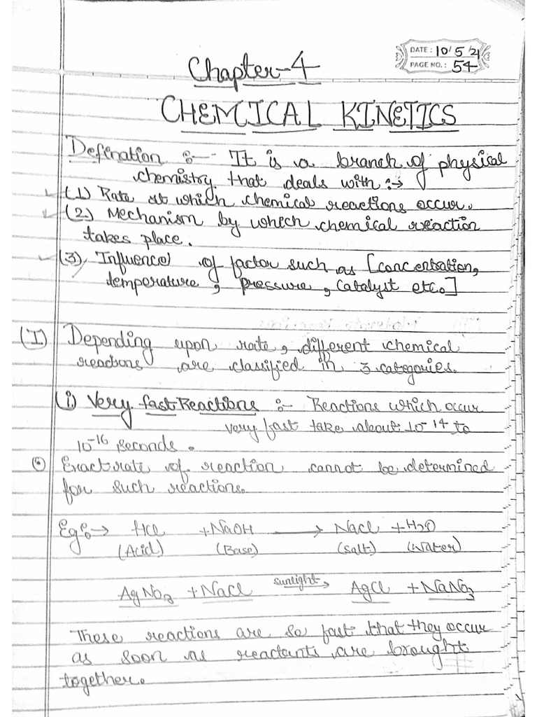 Chemical_kinetics_notes[1] - converted | PDF