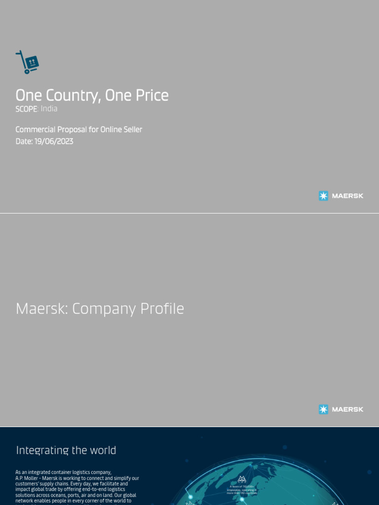 One Company One Price Deck | PDF | Free Cash Flow | Retail