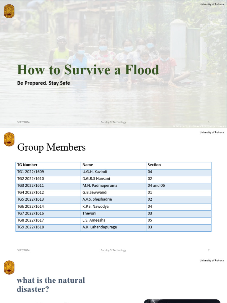 Group 3 | PDF | Flood | Natural Disasters