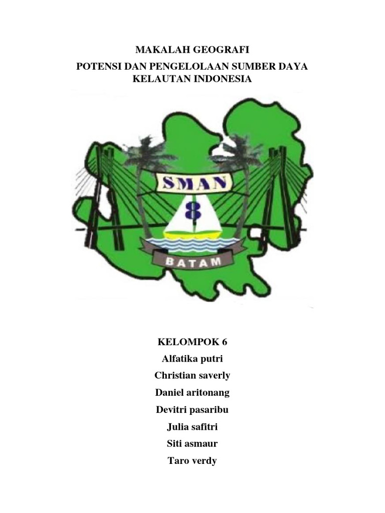 Makalah Geografi Potensi Dan Pengelolaan Sumber Daya Kelautan Indonesia | PDF