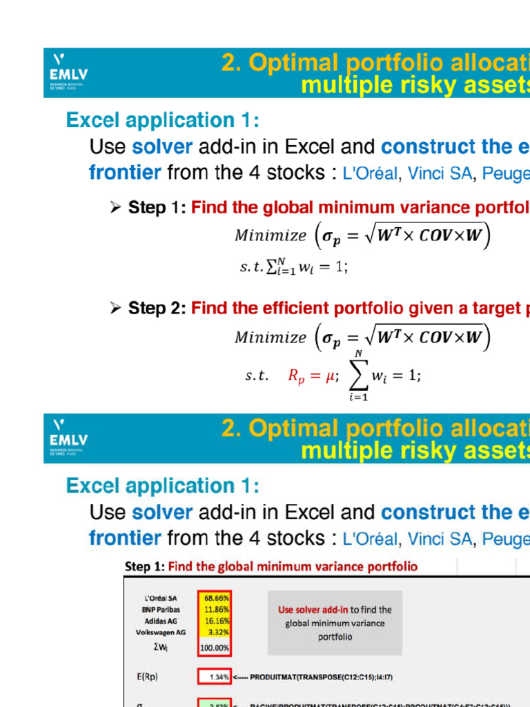 C3_Excel Application With Solutions | PDF | Matrix Theory | Numerical ...