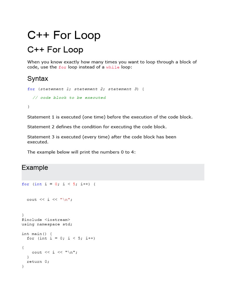 Loop | Download Free PDF | Namespace | Computer Engineering