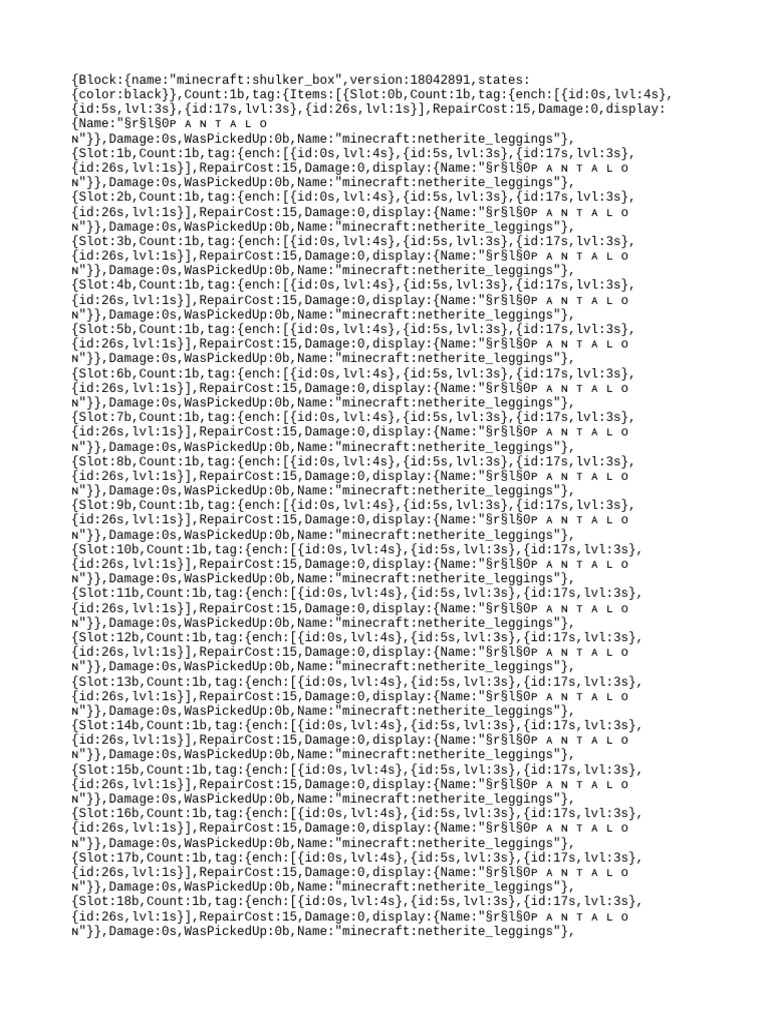 Pantalones v2 PDF | PDF | Ios Software | Minecraft