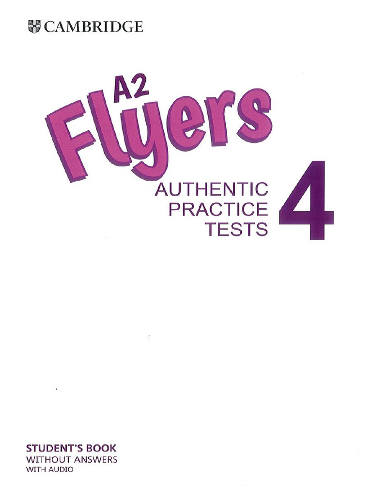 Flyers 4 Authentic Answer Key PDF | PDF