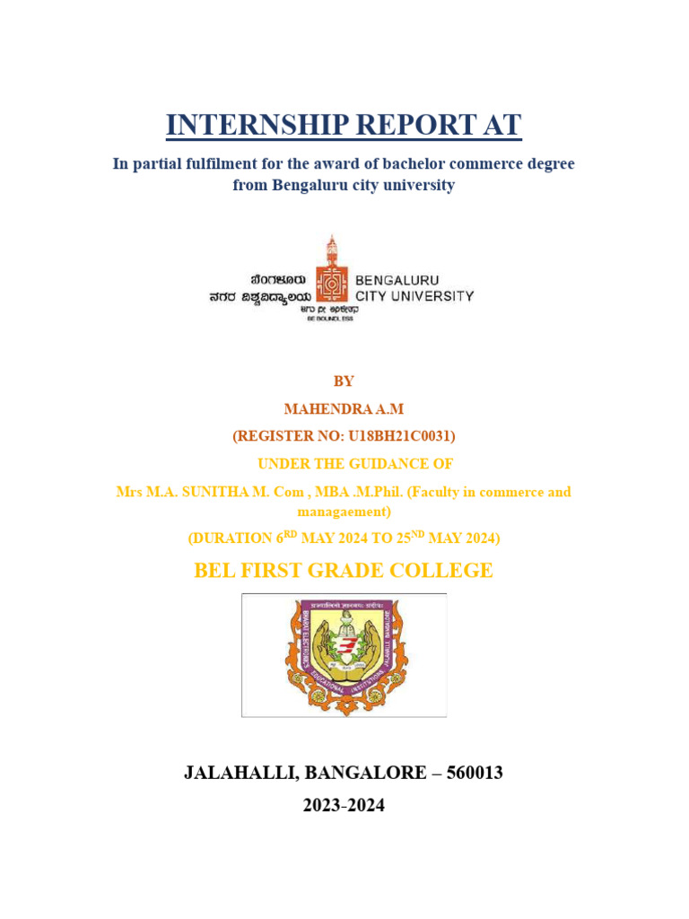 FINAL REPORT | PDF | Loans | Inventory